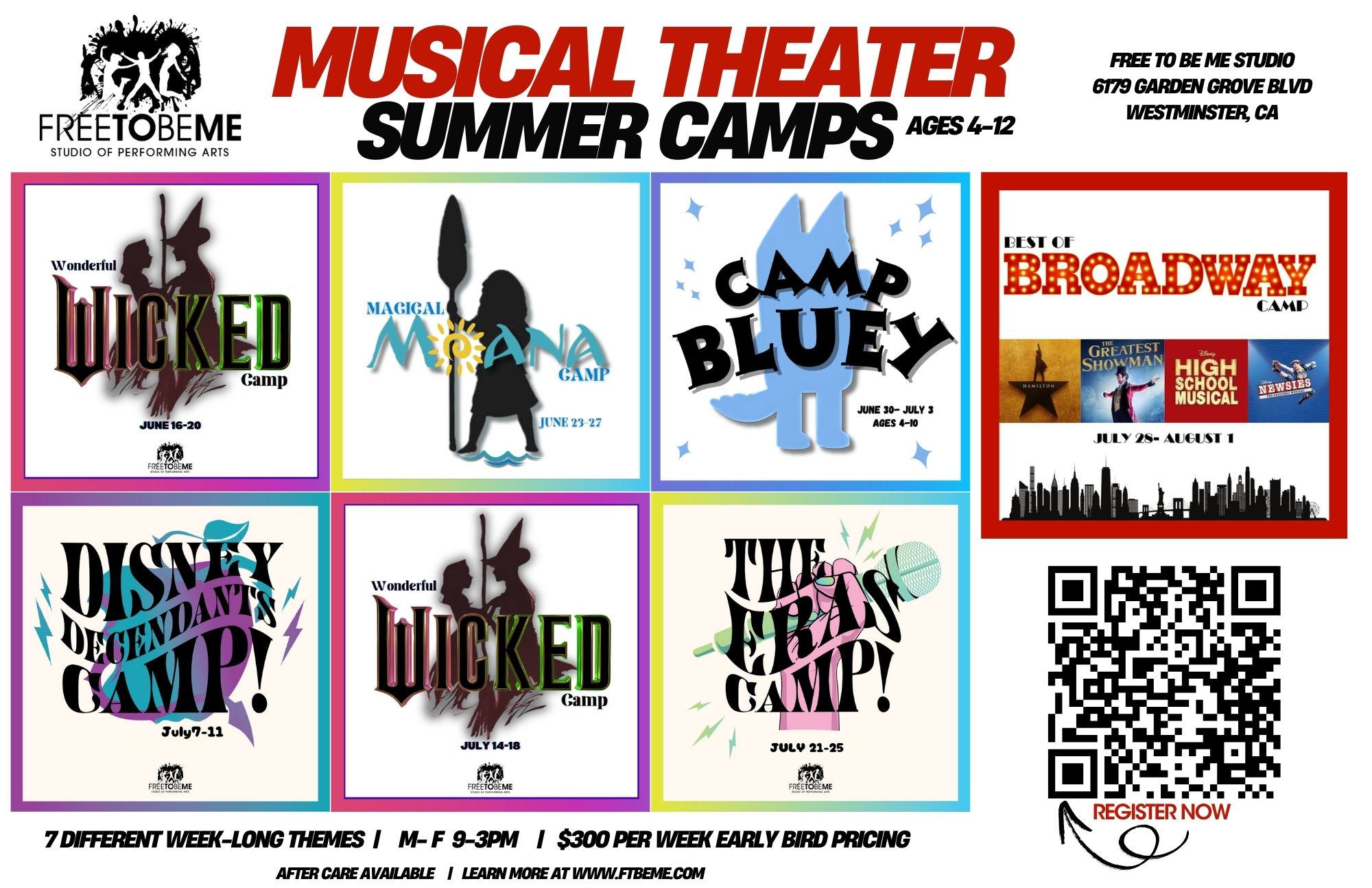 Musical Theater Summer Camps for Kids! - Free To Be Me